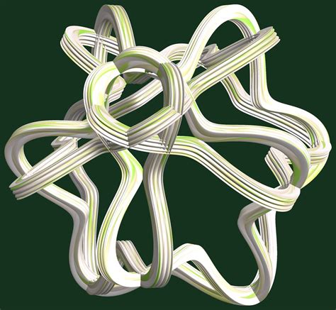 5 Tori 5個の輪環りんかん Following Code Of Mathematica Flickr