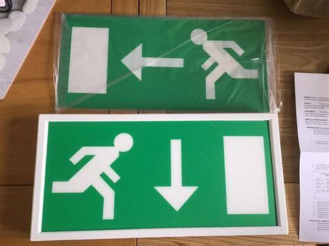 Newlec Led Emergency Exit Sign In Kirton Lindsey Lincolnshire Gumtree