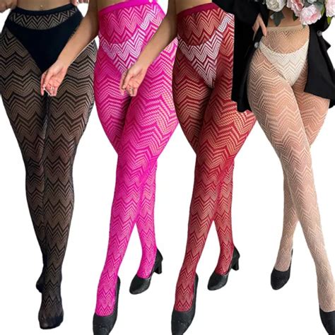 Women Pantyhose Stockings Fishnet Tights Hosiery Fish Net Socks Sexy