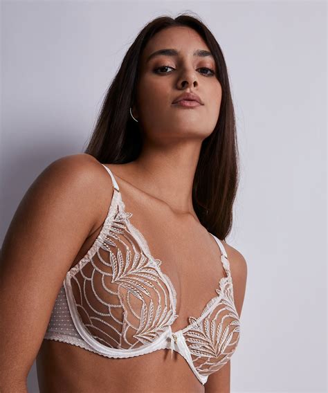Aubade Hypnolove Triangle Underwire Bra Sugar Cookies Lingerie