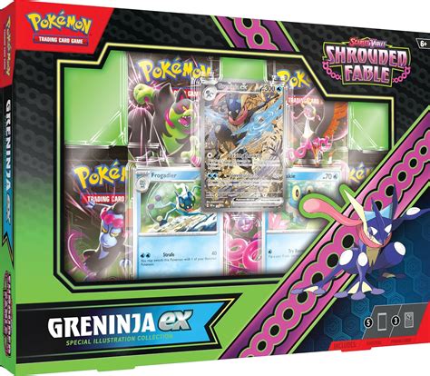 Pokémon Tcg Scarlet And Violet—shrouded Fable Greninja Ex Special