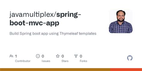 Github Javamultiplexspring Boot Mvc App Build Spring Boot App Using Thymeleaf Templates