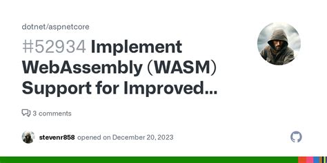 implement webassembly wasm support for improved frontend performance