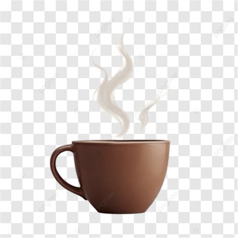 간단한 커피 컵 갈색 세라믹 디자인 부드러운 증기 컬 흰색 배경 간단한 커피 컵 브라운 세라믹 디자인 부드러운 스팀 컬 Png 일러스트 및 이미지 에 대한 무료