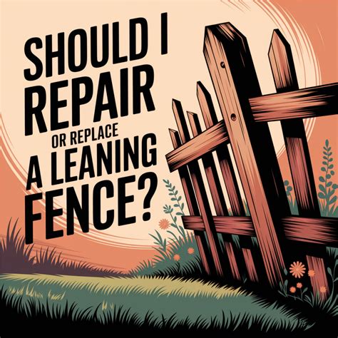 How To Fix A Leaning Fence Without Replacing It Diy Home Wizard