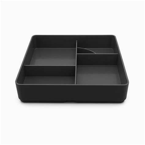 Black Obento Box 5 Compartments Katachiware
