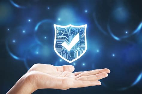 Premium Photo Web Protection Concept