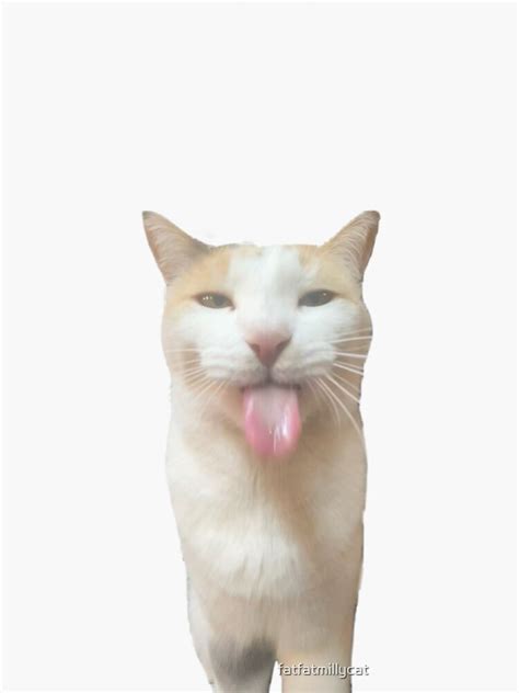 Blehh Sticker For Sale By Fatfatmillycat Redbubble