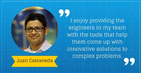 juan castaneda is a manager in our advanced technology group his team