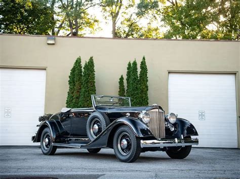 1934 Packard Eight Coupe Roadster Series 1101 3 Speed 70372 Miles For Sale