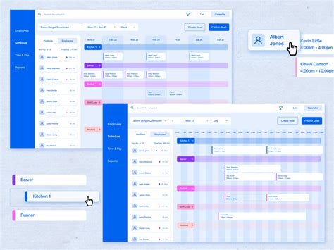 Schedule Wireframes By Jackson T Owens On Dribbble