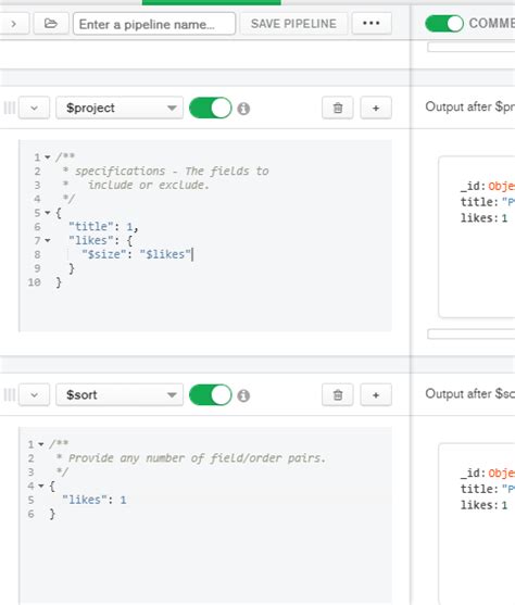 Sort Is Not Working Correctly On Mongo Db Aggregate Stages