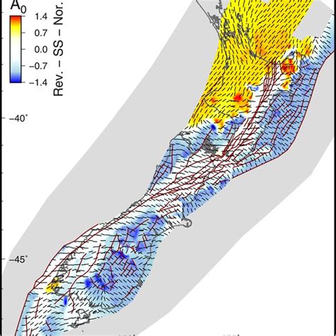 Slip‐rate And Strain‐rate Observations Used In The Model Faults Are Download Scientific