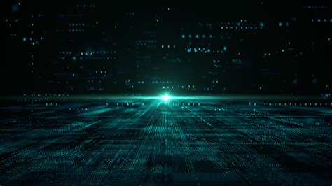 기술 인터넷 연결 및 데이터 분석 입자 및 디지털 데이터 네트워크 연결이있는 디지털 사이버 공간 기술 디지털 추상 배경 3d 렌더링 암호화폐 마이닝에 대한 스톡 사진 및