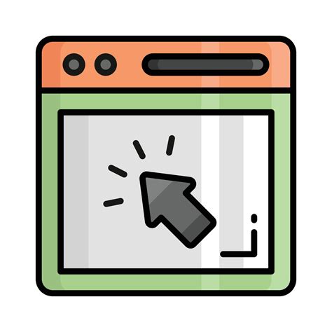 Web Cursor Icon Isolated On White Background 30747500 Vector Art At Vecteezy