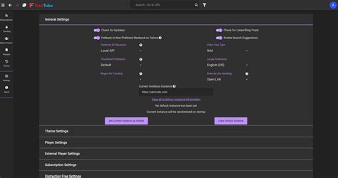 Automatically Open General Tab When Visiting Settings · Issue 1742