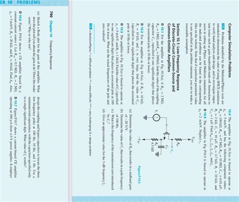 Solved Figure P105computer Simulation Problems 104 The