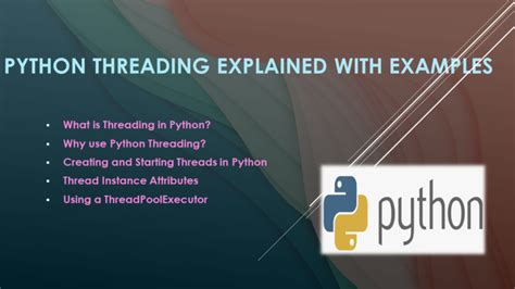 Python Threading Explained With Examples Spark By {examples}