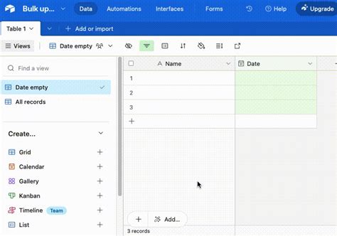Bulk Update Field In Record For A Grid When Filtered By That Field Airtable Community