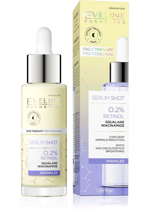 Eveline Serum Shot СЕРУМ ЗА ЛИЦЕ ШИЯ ДЕКОЛТЕ С 0 2 РЕТИНОЛ Glamor