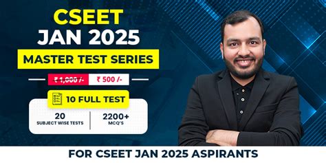 Cseet Jan 2025 Master Test Series