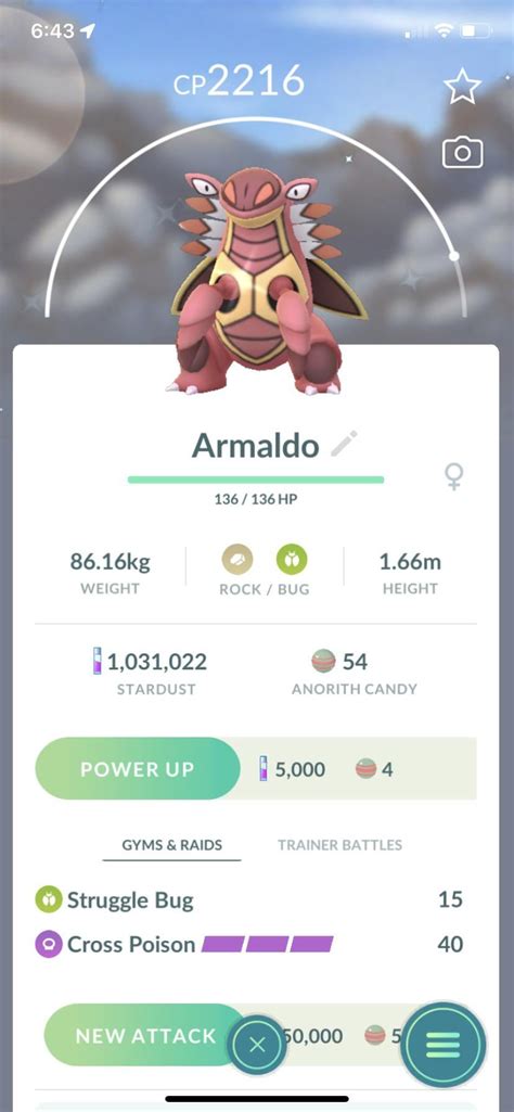Shiny Anorith Definitely One Of My Hardest To Come By Shinies R Pokemongo