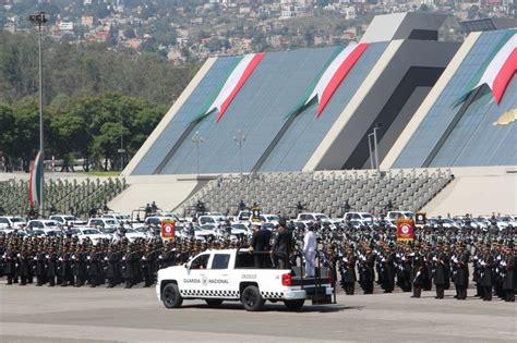 Ceremonia Del Tercer Aniversario De La Guardia Nacional Guardia