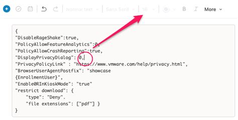 code block needs font size s evernote for windows requests versions 10 0 and above
