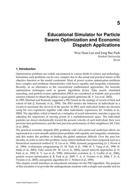 pdf educational simulator for particle swarm optimization … pdfs 21944 pdf