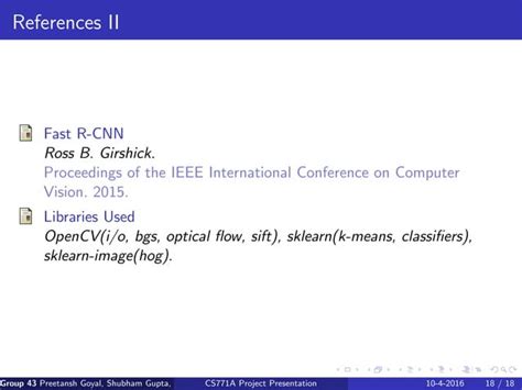Machine Learning Object Detection And Classification Pdf 3 D Graphics Computer Software