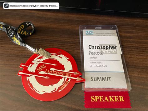 Christopher Peacock On Linkedin Sanshackfest Infosec Cyber