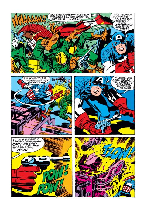 Read Online Captain America 1968 Comic Issue 197