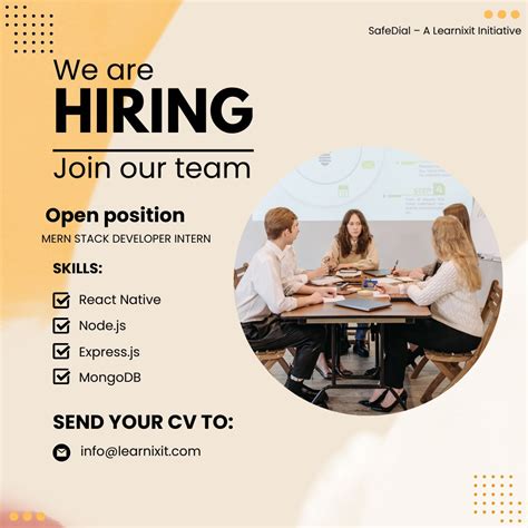 internship hiring learnixit reactnative nodejs expressjs mongodb… learnixit