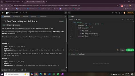 Leetcodechallenges Coding Python Problemsolving Leetcode Mourya Birru