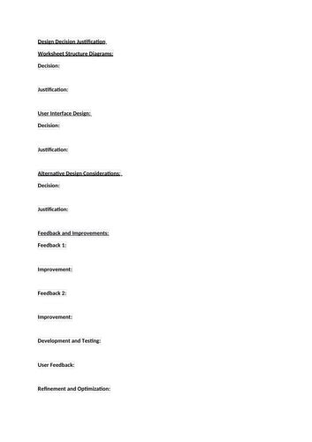 Btec It Level 3 Unit 5 Data Modelling Learning Aim Bandc Teaching Resources
