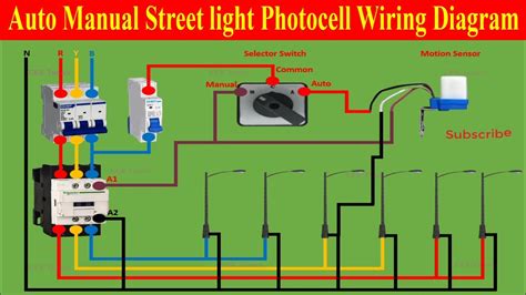 On Video Automatic Stair Light CommonRoom Electrical Circuit Diagram Electrical And