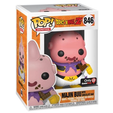 Funko Pop Majin Buu With Chocolate Bar Dragon Ball Z Dbz 846