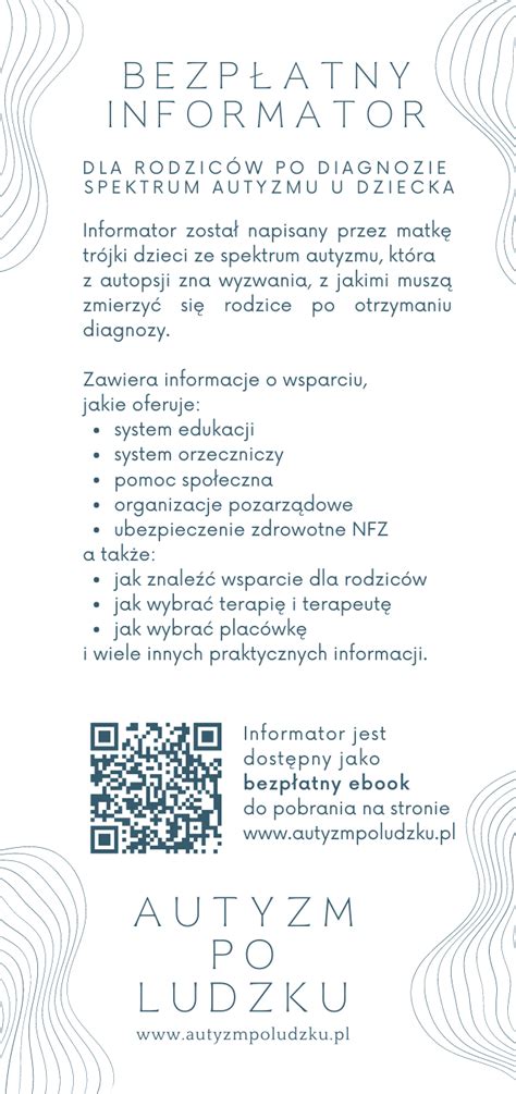 Po Lekturze Autyzm Po Ludzku