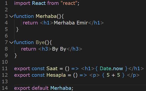 Reactjs Export Default Nedir Reactta Export Ve Export Default By Emir Tanır Medium