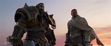 Anduin And Thrall Modeling Work For The War Within Cinematic R Zbrush