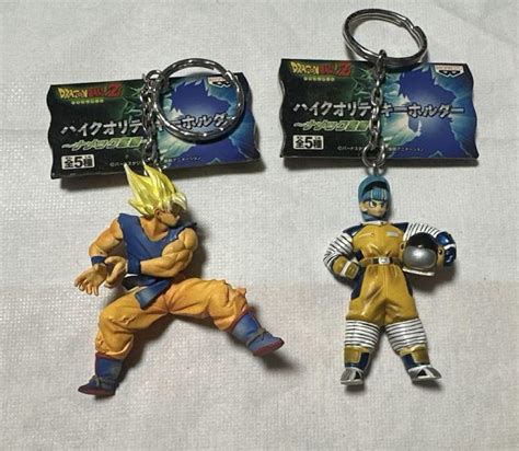 ドラゴンボールz ハイクオリティキーホルダー 孫悟空 ブルマ ～ナメック星編～ メルカリ