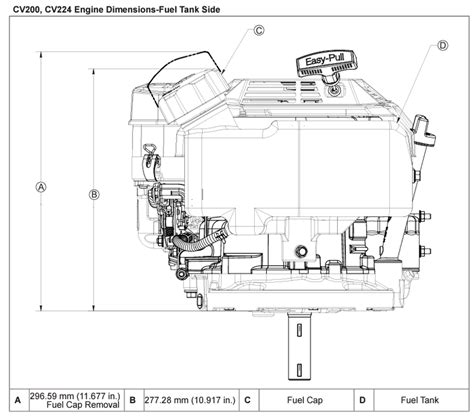 kohler command pro cv224 vertical shaft engine 11hp henderson mowers and chainsaws
