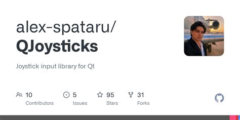 Github Alex Spataruqjoysticks Joystick Input Library For Qt