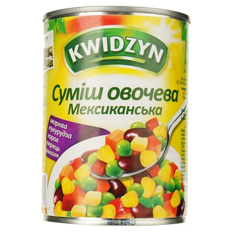 Суміш овочева Kwidzyn Мексиканська 400 г 921226 купити у Києві Україні Maudau ціна