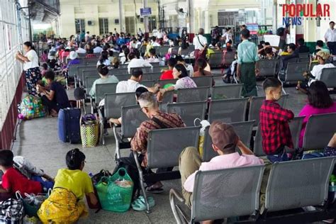 နယ်ဝေး ရထားများနှင့် မြို့ပတ်ရထားများ ပုံမှန်အတိုင်း ပြန်လည်ပြေးဆွဲနေပ