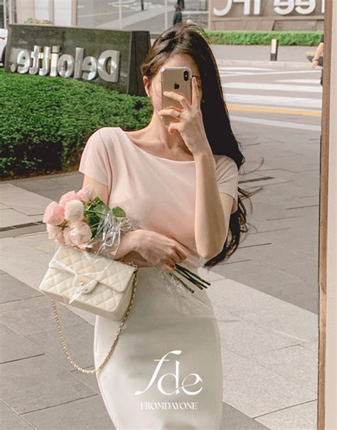 프롬데이원 Made러버 여리 보트넥 셔링티캡소매반팔골지오피스룩하객룩데이트룩소개팅룩썸머