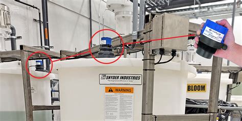 Fertilizer Chemical Mix Tank Ultrasonic Level Measurement Flowline Liquid Solid Level