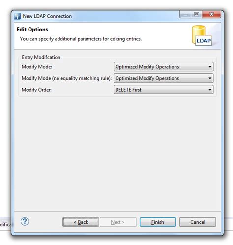 Crear conexión LDAP en Apache Directory Studio ArquitecturaIBM Consulting