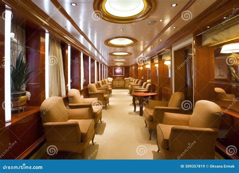 Luxury Cruise Ship Interior Luxurious Ocean Liner Deck Cabins