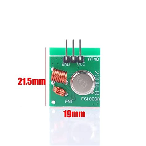 Rees52 Xy Mk 5v Xy Fst Fs1000a 433mhz Rf Transmitter With Receiver 433mhz Rf Transmitter And